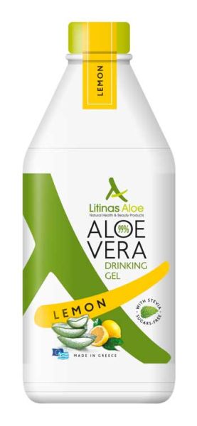 LITINAS ALOE VERA ΠΟΣΙΜΟ GEL ALOE ΓΕΥΣΗ ΛΕΜΟΝΙ 1000ml